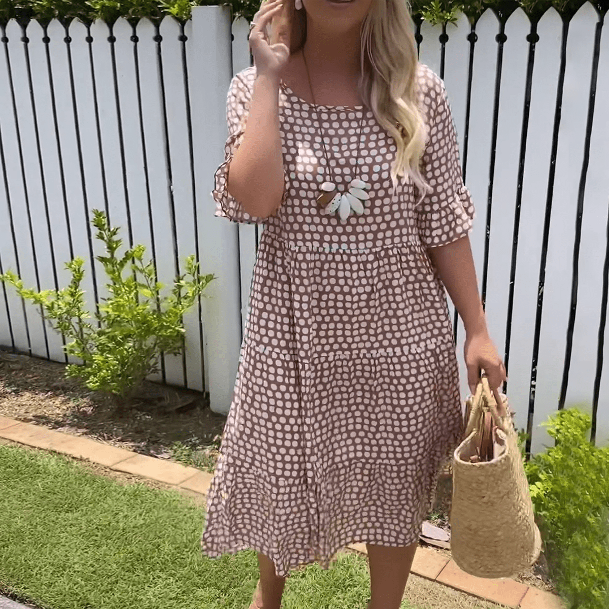 Maddison - Ocean Breeze Summer Dress – Ava & Luca Hamilton